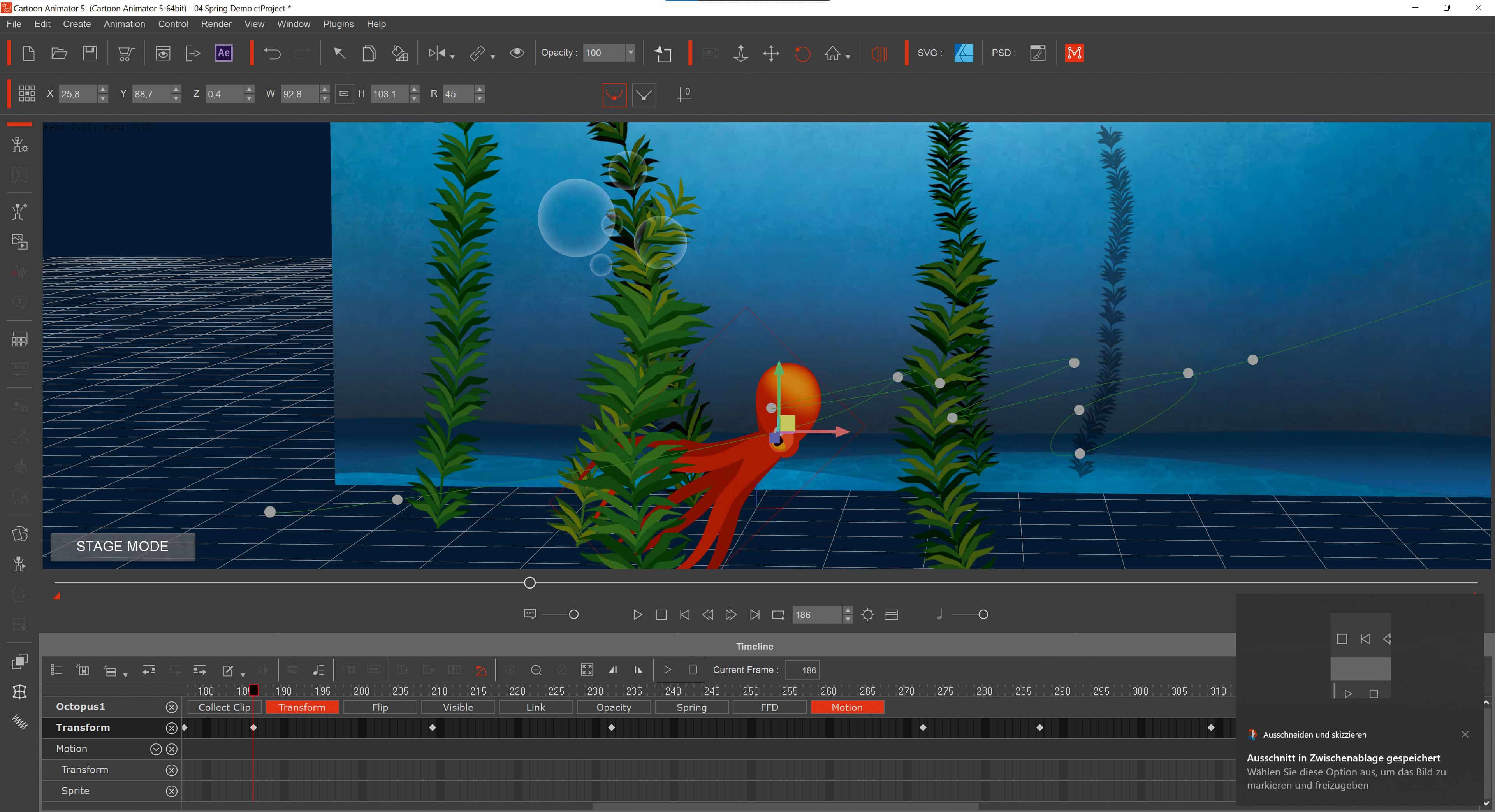 Cartoon Animator 5 (CTA5) Cartoon Dynamics & Vector Animation for ...