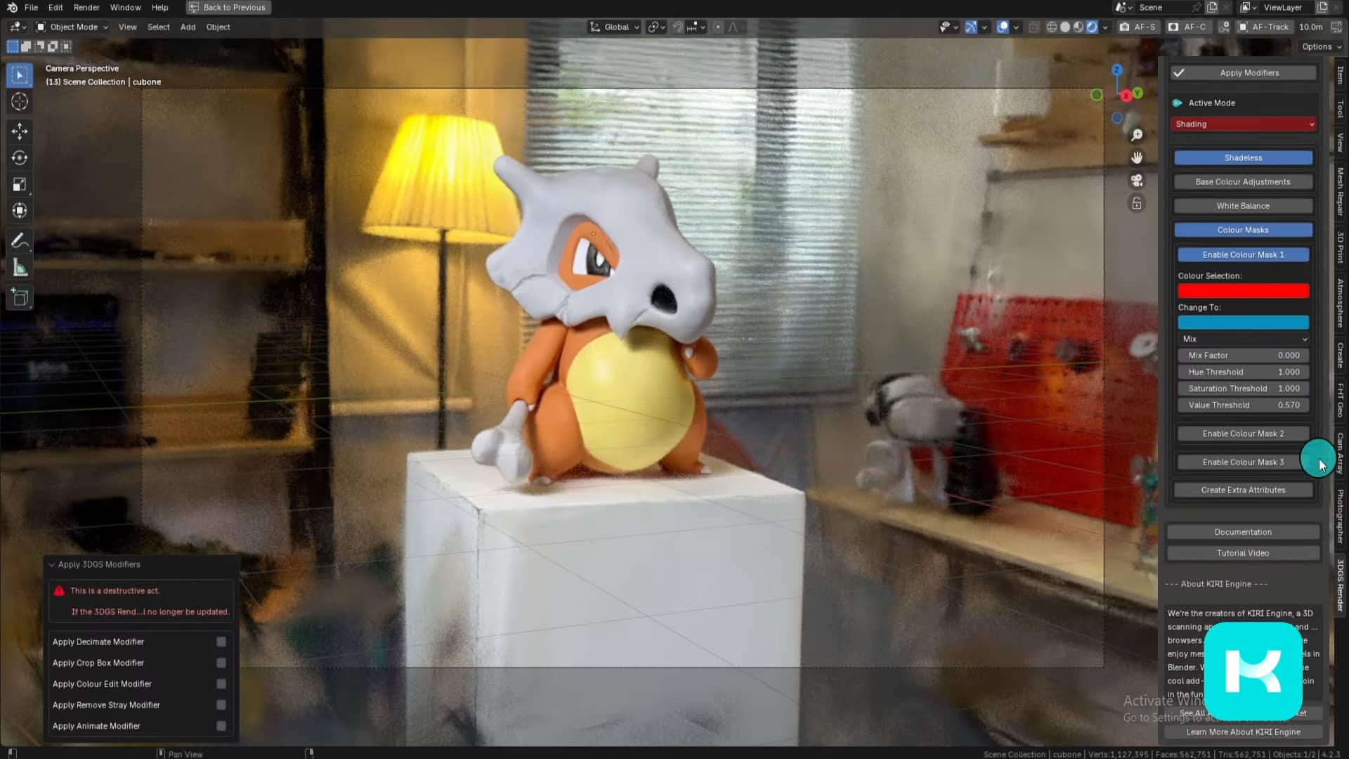 3dgs Render 2.0 Adds 3D Gaussian Splats Editing to Blender - DIGITAL ...