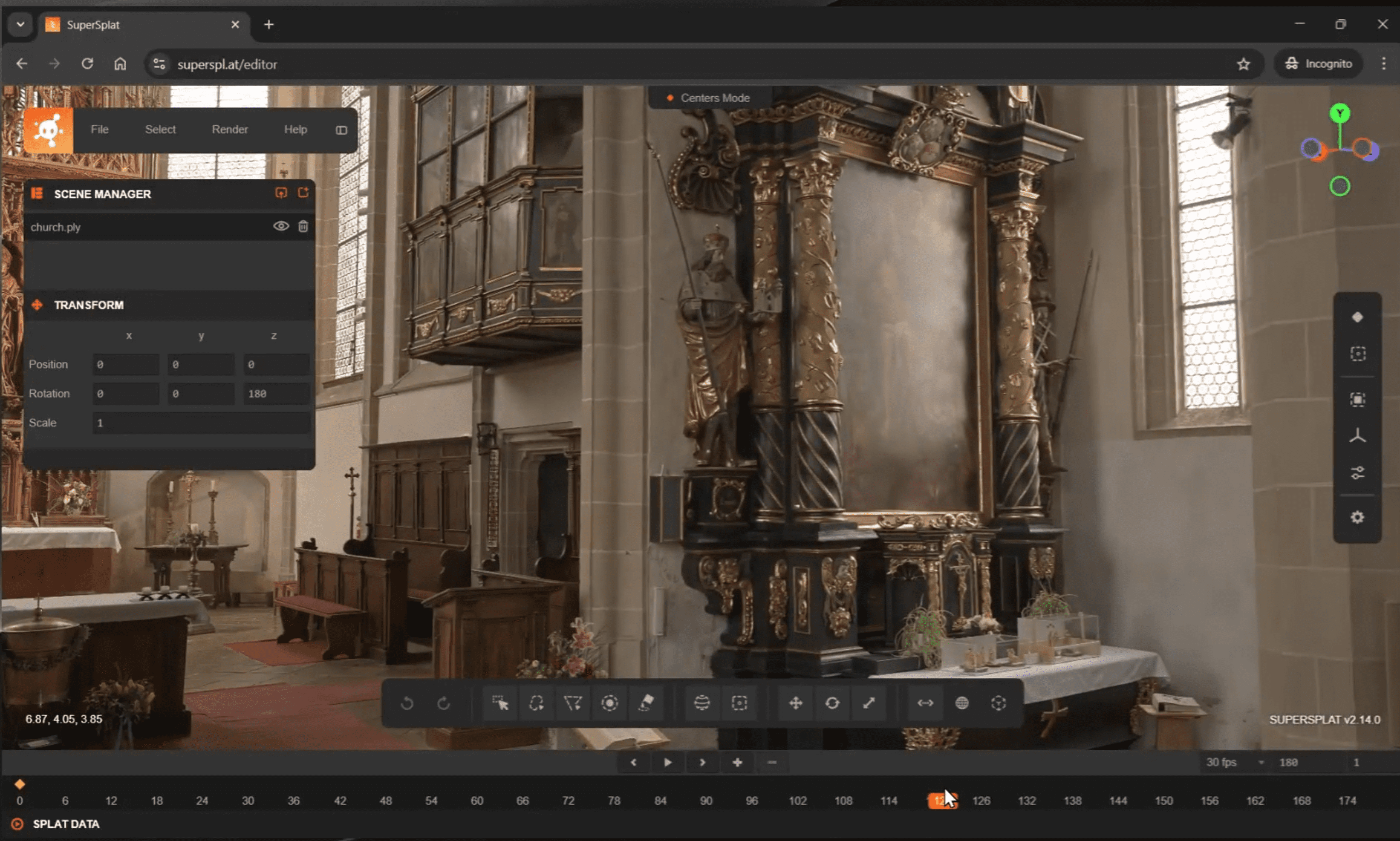 SuperSplat 2.14 adds full video export - DIGITAL PRODUCTION
