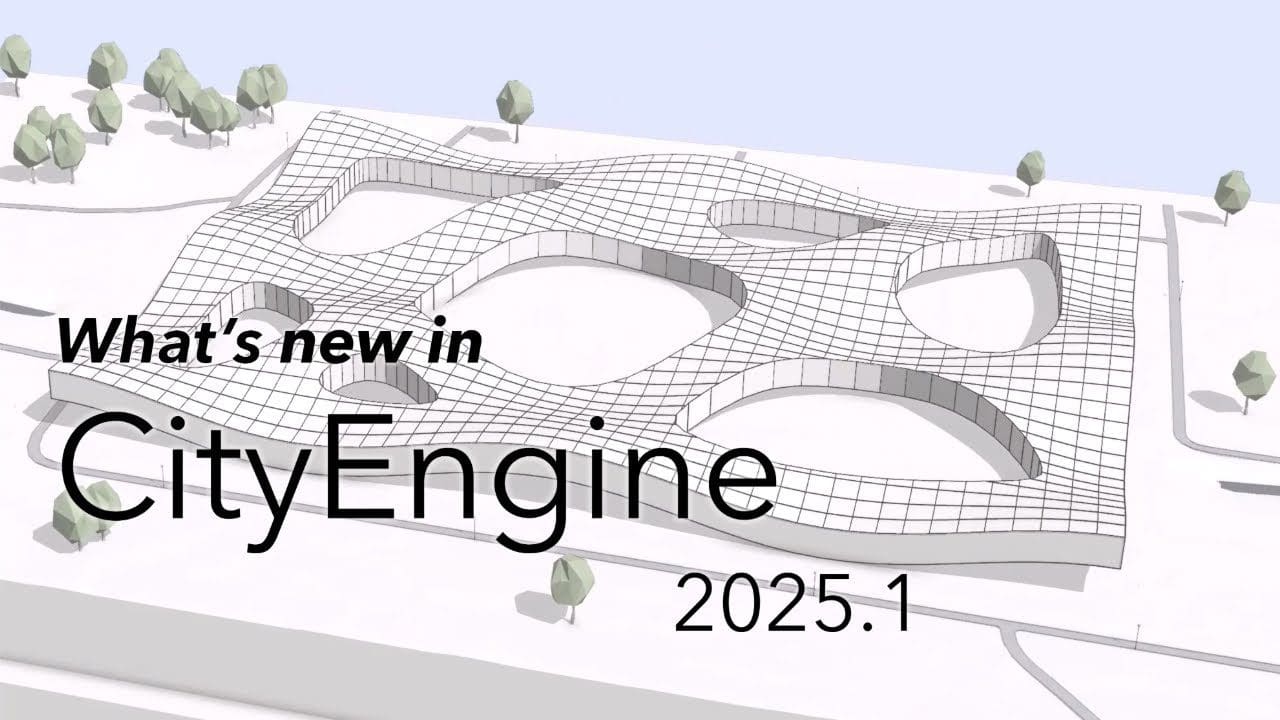 CityEngine 2025.1 Expands CGA Geometry Tools and Introduces Python 3 ...