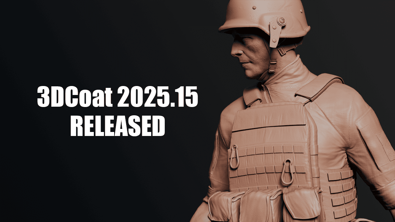 Lofted Surfaces and Retopo in 3DCoat 2025.15 - DIGITAL PRODUCTION