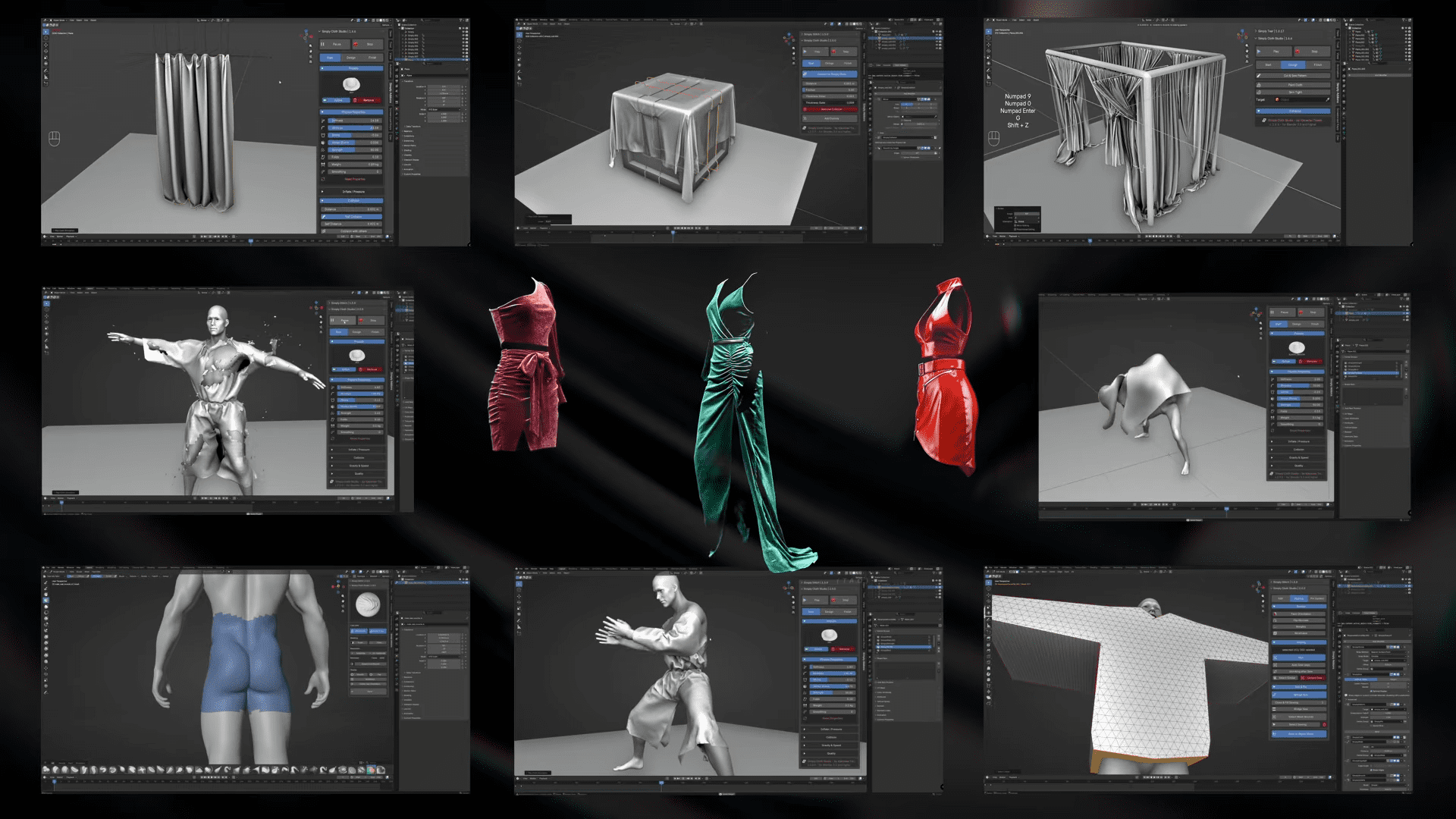 Simply Cloth Studio 2.0 rebuilds cloth in Blender - DIGITAL PRODUCTION
