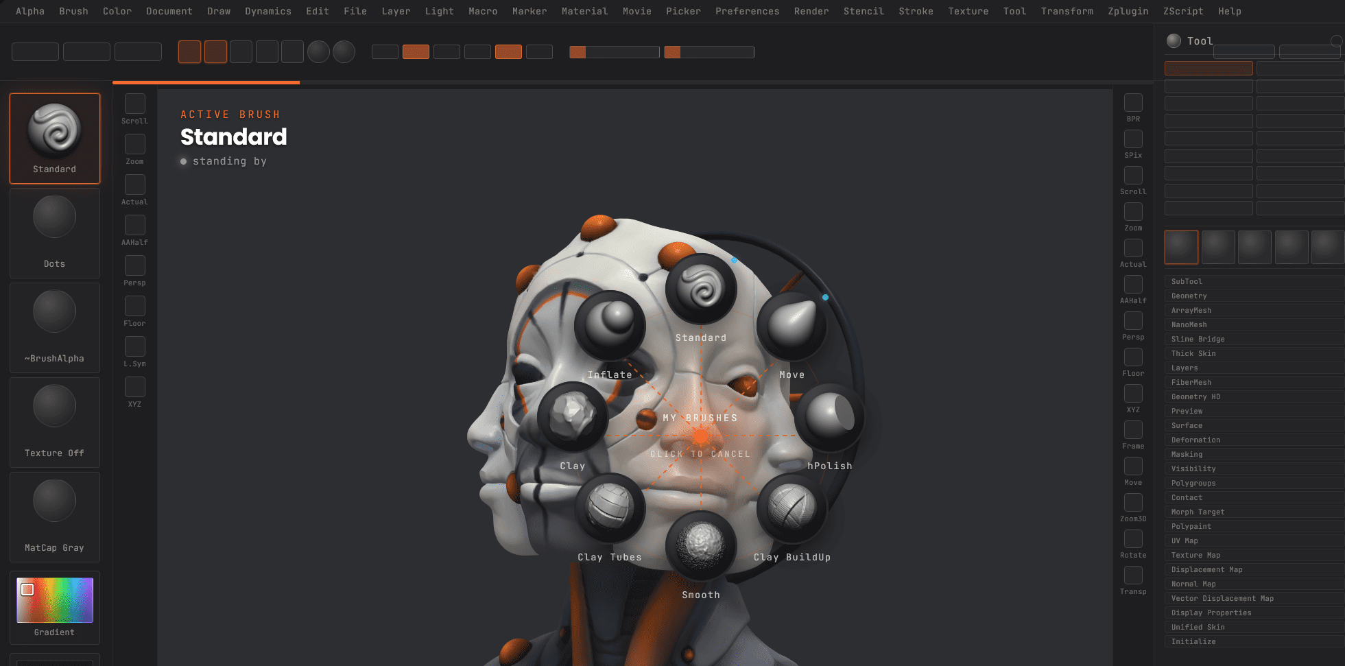 RadialZ Gives ZBrush a Brush Wheel - DIGITAL PRODUCTION
